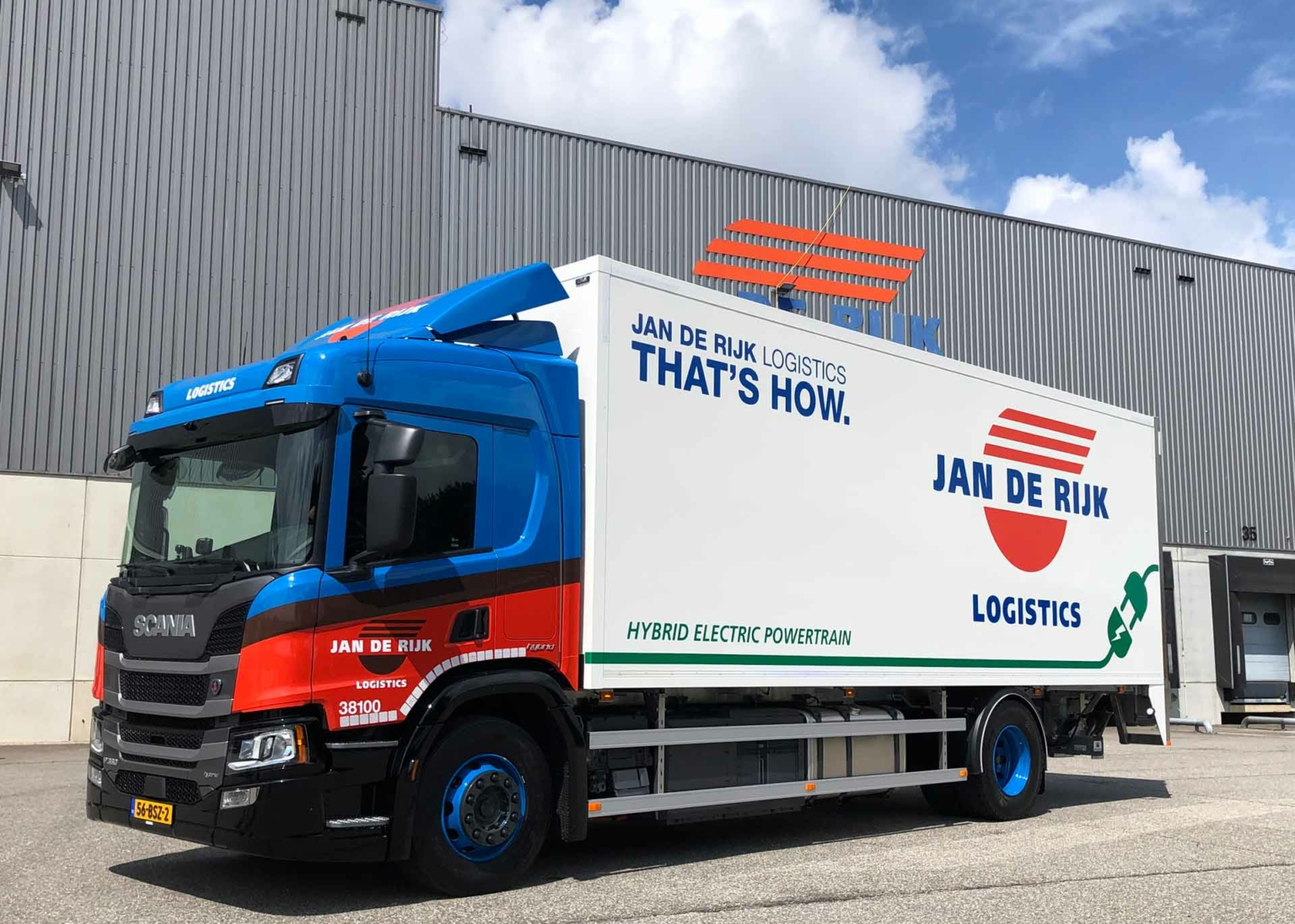 Een primeur: 1e hybride Scania bij Jan de Rijk Logistics – Logistiek ...